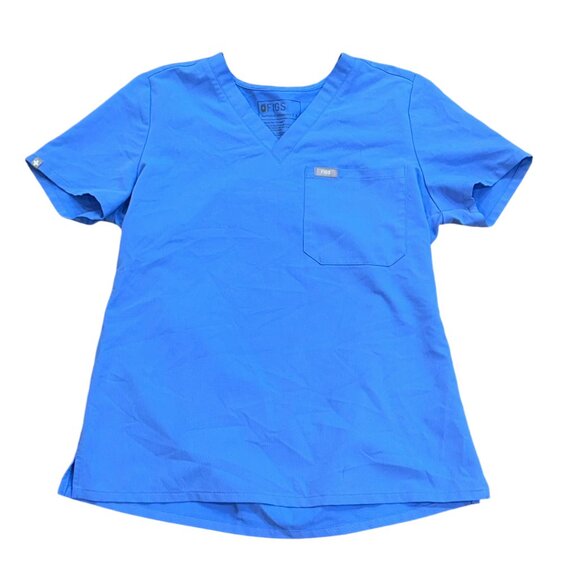 Figs | Tops | Figs Catarina Scrub Top Fw00 Sky Blue Po 2854 Small ...